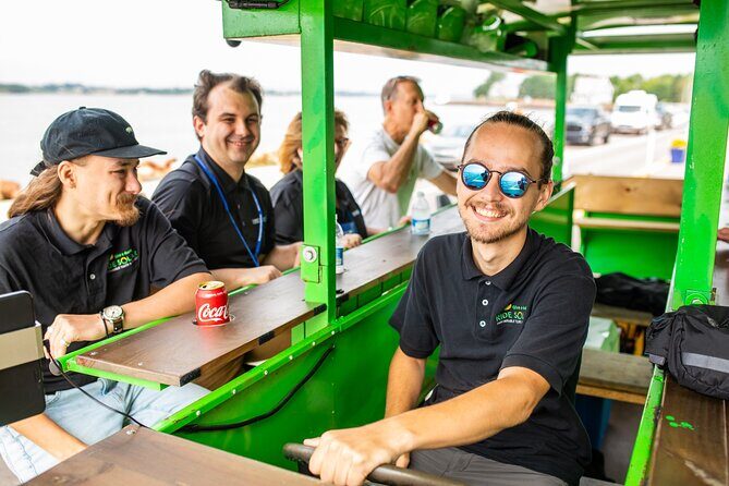 Halifax waterfront SOLAR Party Bike food & drink experience! - Exploring Halifax’s Waterfront from a Pedal Bus