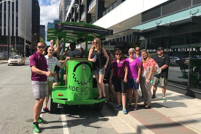 Halifax waterfront SOLAR Party Bike food & drink experience! - The Sum Up