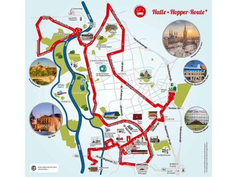 Halle (Saale) : Die Stadtrundfahrt mit dem Halle-Hopper - The Sum Up
