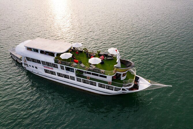 Halong Alova Cruise Luxury 1 day trip from Hanoi - Key Points