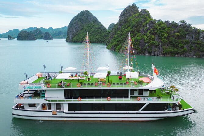 Halong Apollo Cruise with Jacuzzi Day Trip And Buffet Lunch - Introduction