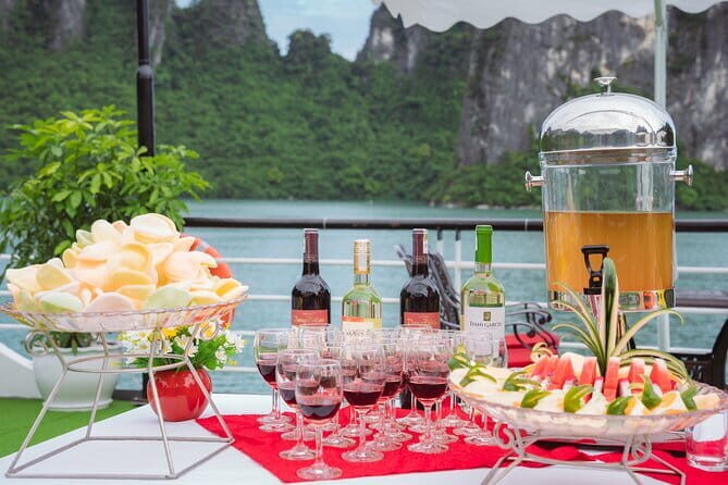 Halong Apollo Cruise with Jacuzzi Day Trip And Buffet Lunch - Key Points