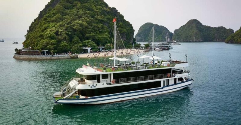 Halong Bay 1 Day Trip By Luxury Arcady Premium Cruise - Luon Cave & Water Activities