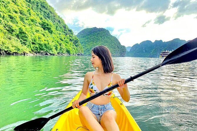Halong Bay 1 Day Trip, lunch, cave, kayaking with Transfer - The Sum Up
