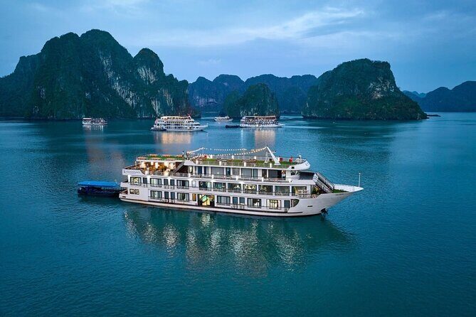 Halong Bay 2-Day Cruise  Scenic Caves and Islands from Hanoi - Key Points