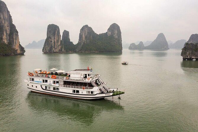 Halong Bay 2 Days 1 Night Budget Fantasea Cruise Adventure - The Journey Begins: Tuan Chau Island and the Bay