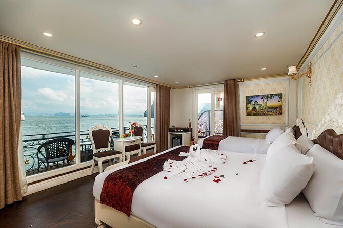 Halong Bay 2D1N 5-Star CruiseTransfer, Food & Island Adventures - Key Points