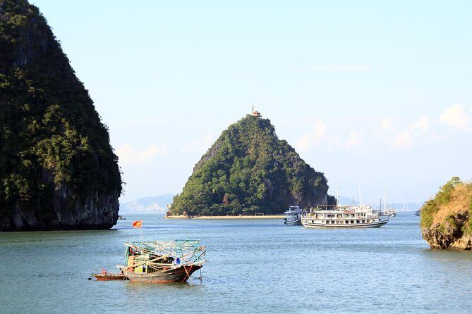 Halong Bay Cruise Day Trip: Titop island, Surprise cave, Swimming, Kayaking - Exploring Halong Bay in a Flurry of Beauty and Activities