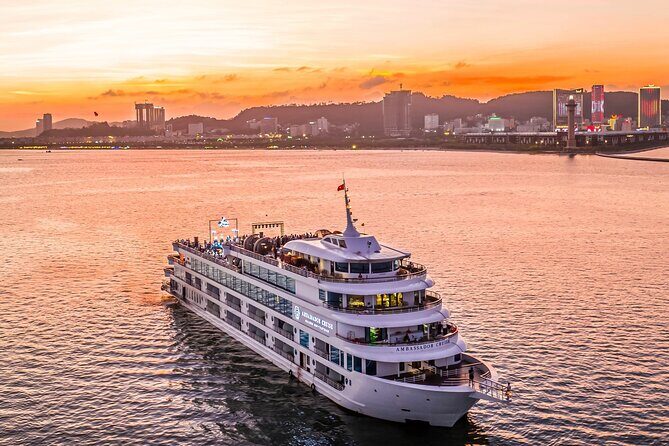 Halong Bay Day Cruise with Ambassador: Largest & Most Luxurious - Key Points