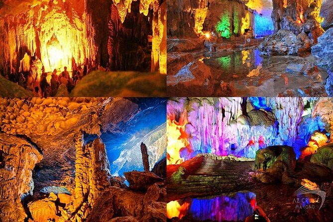 Halong Bay Day Trip 6hour: Buffet Lunch,Limousine bus,small group - Hang Luon Cave and Kayaking