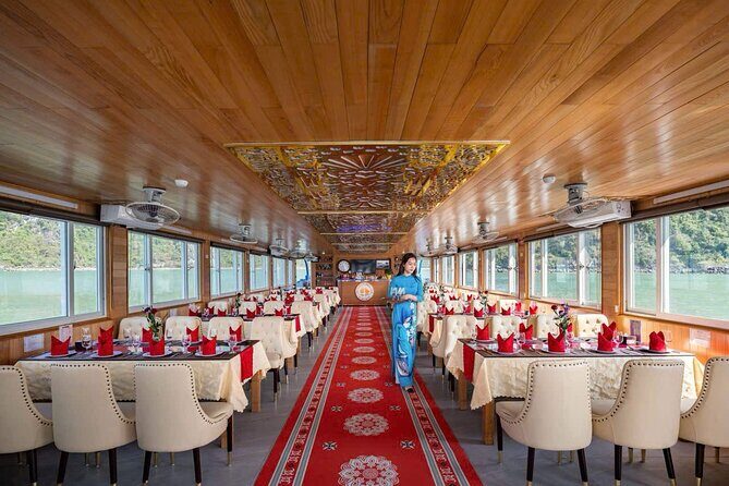 Halong Bay Deluxe Cruise with Lunch, Kayaking & Cave Tour - The Experience of Transportation and Group Size