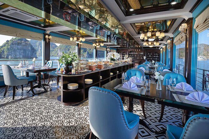 Halong Bay Full-Day Luxury Cruise with Buffet Lunch and Kayaking - Key Points