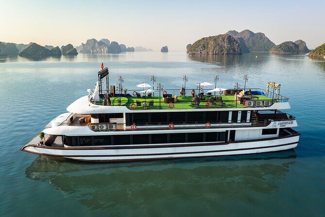 Halong Bay Full Day Tour with Buffet Lunch and Sunset Party - Key Points