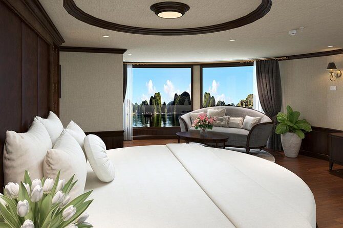 Halong bay luxury cruise 2D/1N: Kayaking, Swimming, Titop island & Surprise cave - An Authentic Look at the Cruise Experience