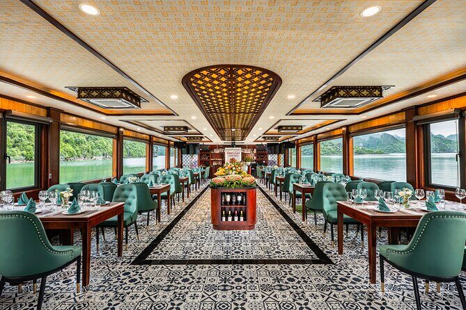 Halong Bay Luxury cruise Day trip: Buffet Lunch, Limousine bus - Optional Activities and Scenic Relaxation