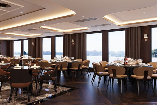 Halong Bay on Luna Cruise Largest and Most Luxurious Day Tour - Exploring Hang Luon Cave