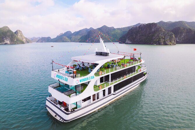 Halong Bay Premium Cruise with Jacuzzi, Kayaking & Scenic Views - The Sum Up