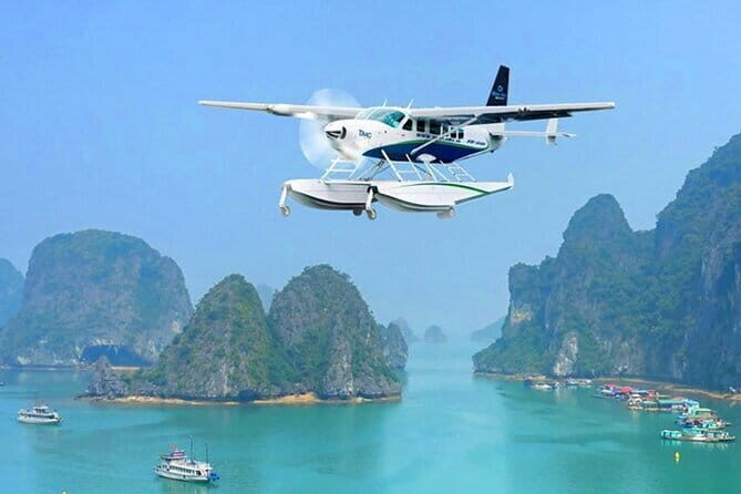 Halong Bay Sightseeing Seaplane& Top Luxury Day Cruise from Hanoi - Key Points