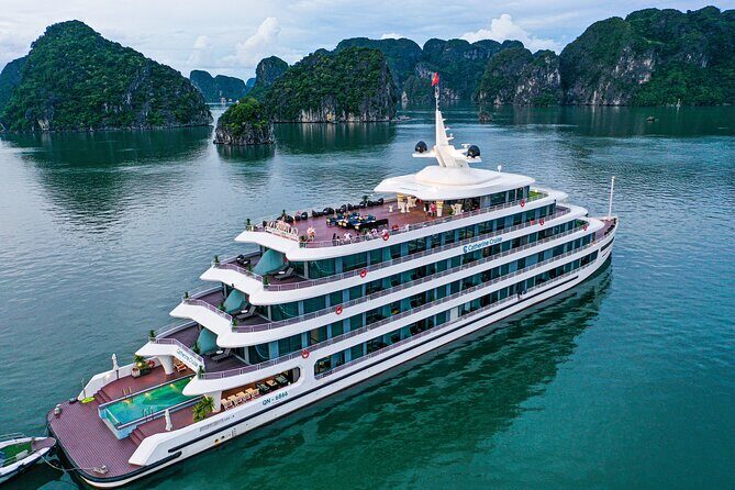Halong Bay Superyacht Catherine Cruise 2 days/1 night - Key Points