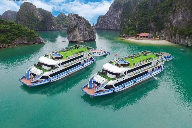 Halong Bay VIP Cruise: Swim, Kayak, Caves, Buffet Lunch and Party - Exploring the Itinerary in Detail