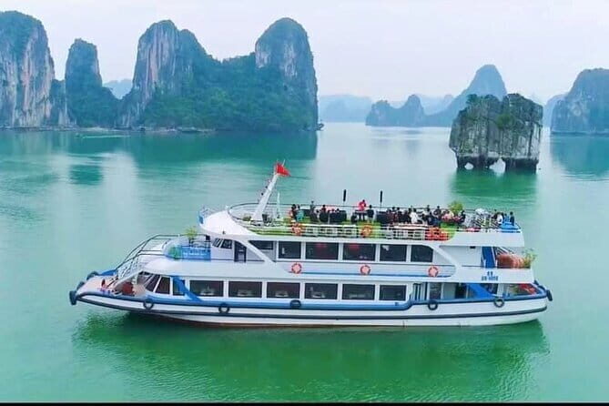 HALONG BEST SELLER -5 Star Day Cruise: Buffet Lunch, Wine& Fruit - Key Points