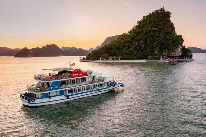 Halong Cozy Day Cruise From Hanoi By Express Limousine Bus - Key Points