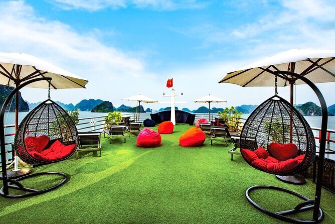 Halong Dragon Premium 5 Star Cruise 2d1n,All inclusive,transfer - The Value of the Experience