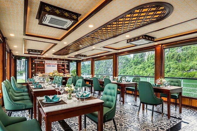Halong Hercules 5 Stars Day Cruise: Buffet Lunch and Sunset Party - The Experience in Detail