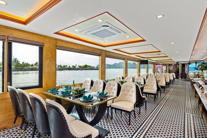 Halong Heritage Luxury Day Cruise 6 Hours on Bay from Harbor - Detailed Breakdown of the Itinerary