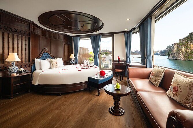 Halong & Lan Ha Bay Luxury Cruise 3 Days 2 Nights  All Inclusive - A Luxurious Escape to Vietnam’s Spectacular Bays