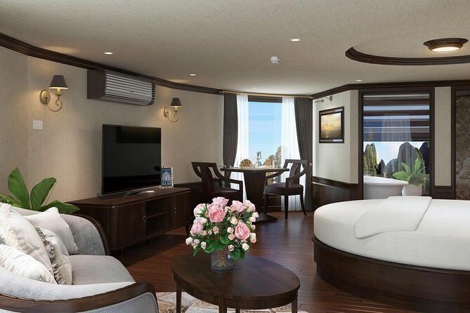 Halong Luxury Cruise 2D/1N: Kayaking, swimming, Surprise cave, Titop island - Frequently Asked Questions