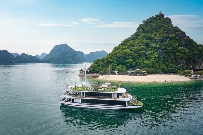 Halong Luxury Day Cruise: Buffet, Sunset Party & Jacuzzi - Key Points
