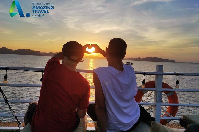 Halong Luxury Day Tour with Private Cabin from Hanoi - Return to the Boat for Leisure and Sunset Tea