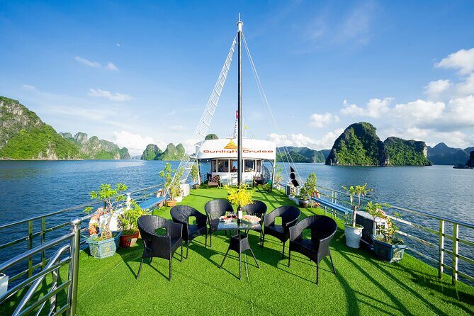 Halong One Day 5 Star Cruise Buffet, Pool, Kayak,Cave,Sunsetparty - FAQs