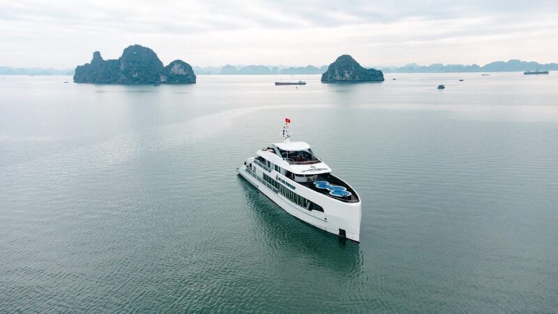HALONG SYMPHONY DAY CRUISE-THE HERITAGE JOURNEY VIA TRANSFER - Optional Kayaking at Luon Cave