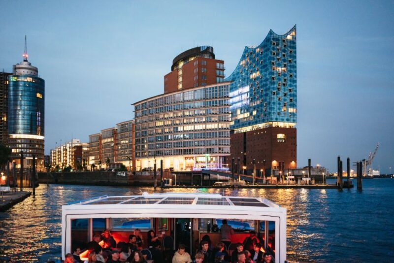 Hamburg: 1-Hour Evening Harbor Lights Cruise - Key Points
