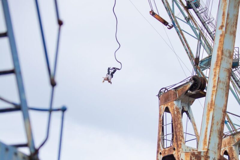 Hamburg: Bungee Jumping 50 Meters High over the Harbor - Key Points