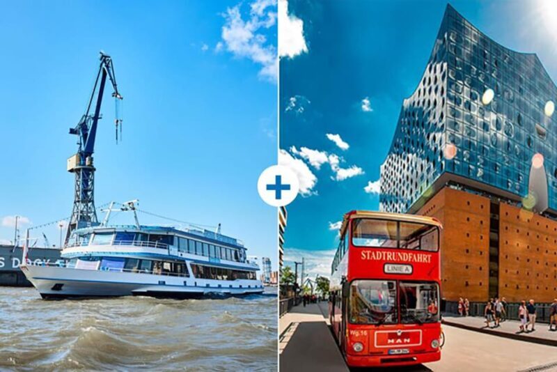 Hamburg: Harbor Cruise and Bus City Hop-On Hop-Off Tour - Hamburg: Harbor Cruise and Bus City Hop-On Hop-Off Tour