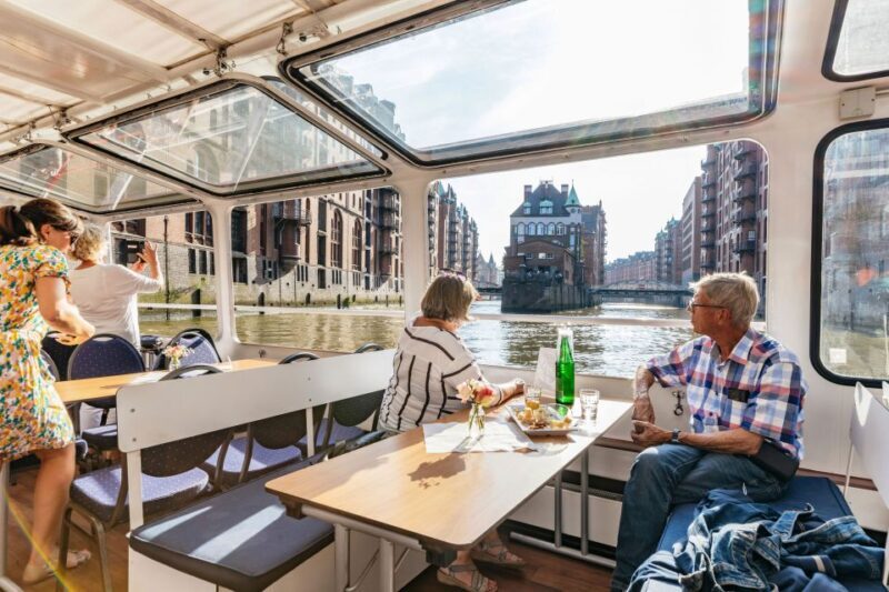 Hamburg: Harbor Cruise with Wine and Cheese - Key Points