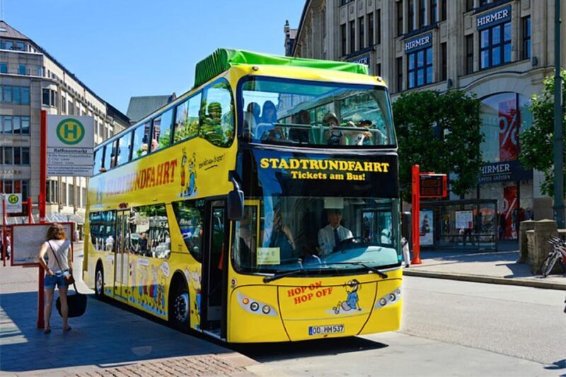 Hamburg: Hop-On Hop-Off Bus Tour Yellow Double Decker - Exploring Hamburg on a Double-Decker