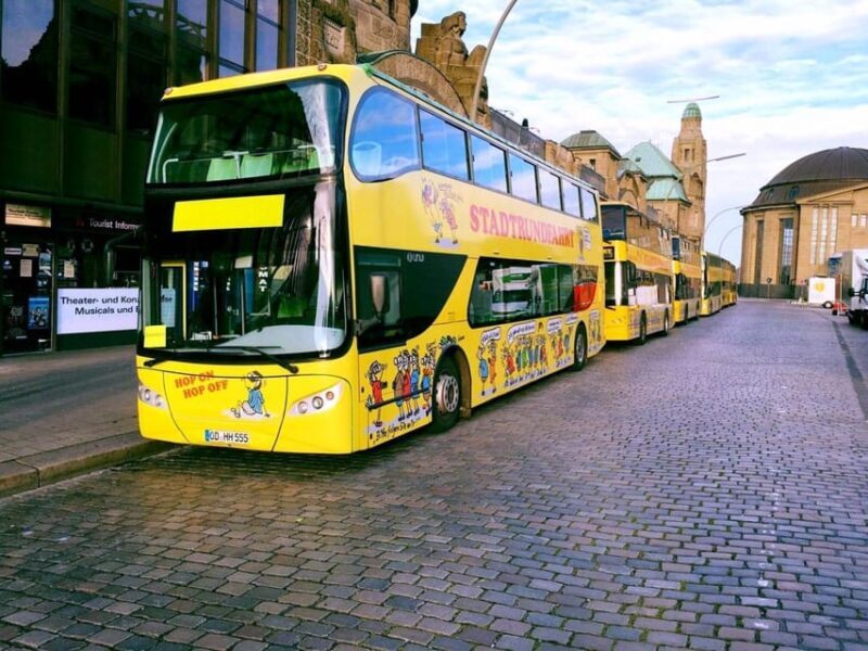 Hamburg: Hop-On Hop-Off Bus Tour Yellow Double Decker - What’s Not in the Package?