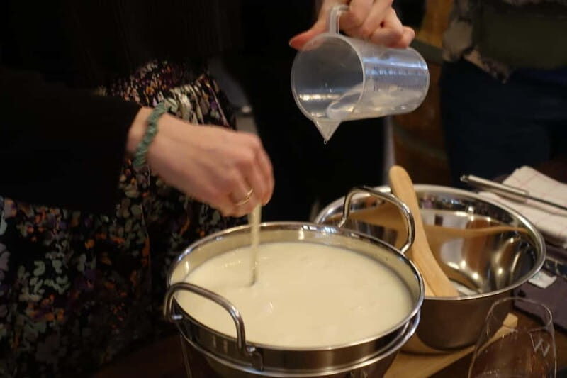 Hamburg: Mozzarella course with accompanying wines (Alte Schmiede Ottensen) - The Logistics