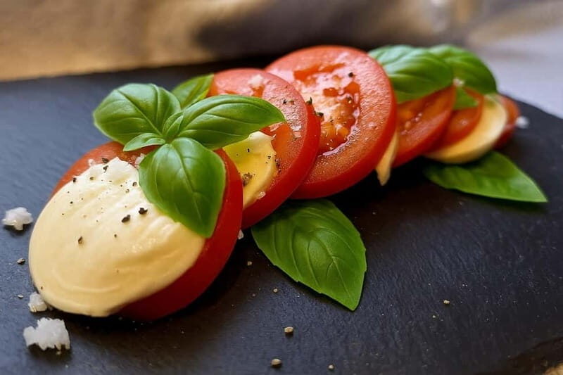 Hamburg: Mozzarella course with accompanying wines (Alte Schmiede Ottensen) - In-Depth Review