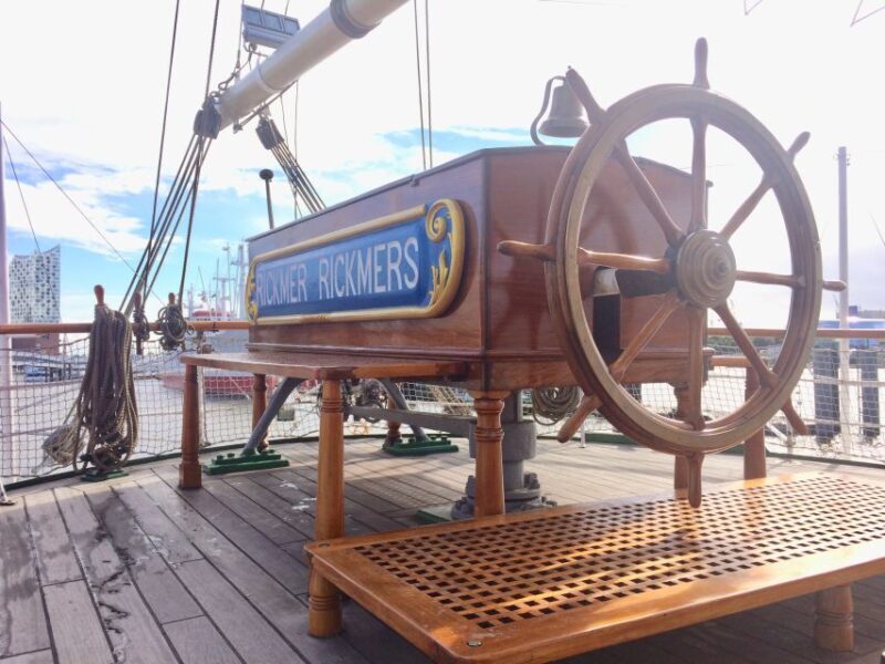 Hamburg: RICKMER RICKMERS Museum Entry Ticket - An Authentic Voyage into Hamburg’s Nautical Past