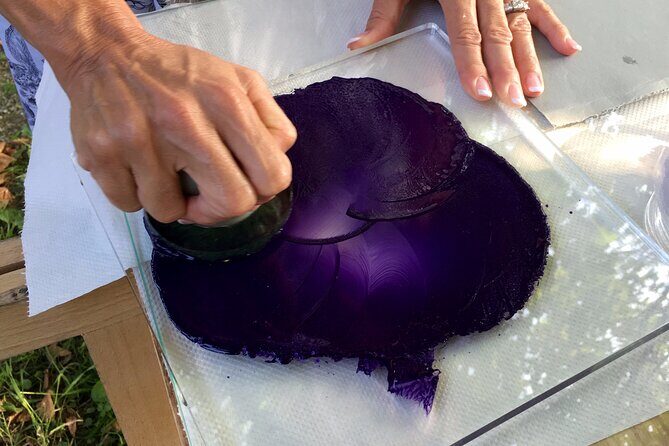 Hand made print on Lake Como silk and Villa Melzi Gardens - The Itinerary Breakdown: From Atelier to Gardens