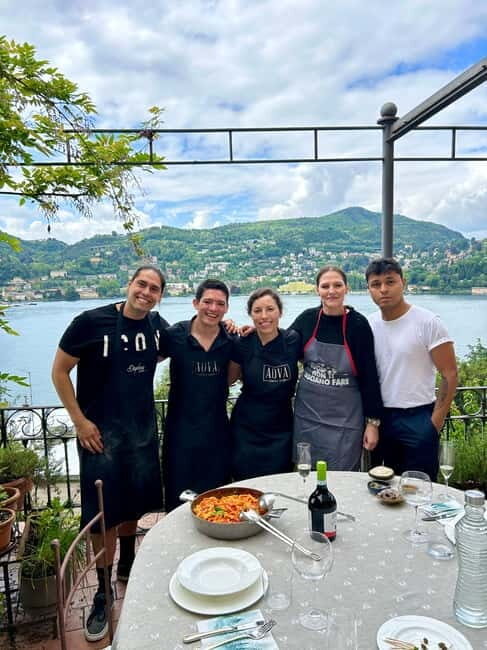 Handmade Pasta & Tiramisu Cooking Class + Stunning Lake View - Key Points