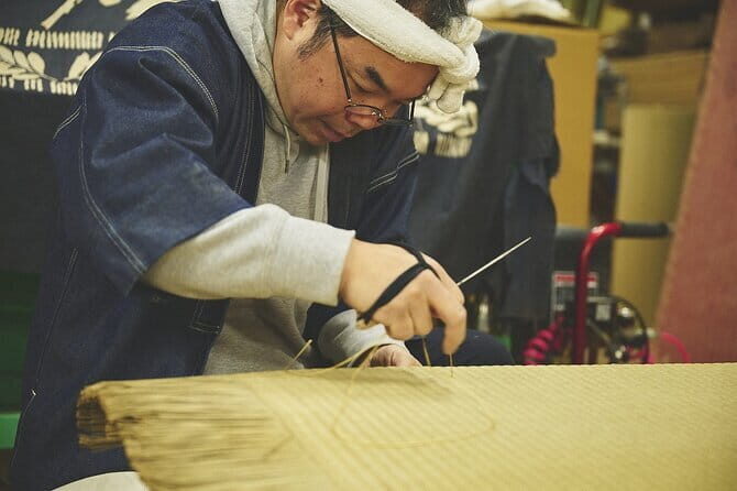 Handmade wreath experience using tatami mat edges in Tokyo - FAQ