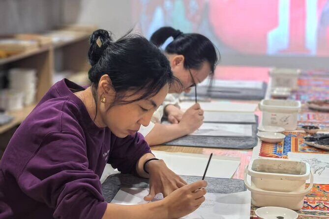 Hands On Dunhuang Paint Mogao Cave Murals with Artist - What to Expect from the Dunhuang Murals Workshop