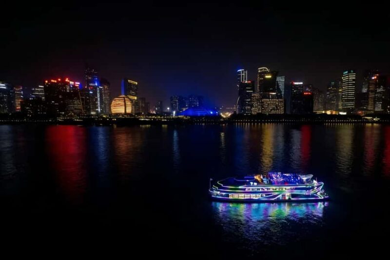 Hangzhou Qiantang River Night Cruise(Ticket) - Key Points