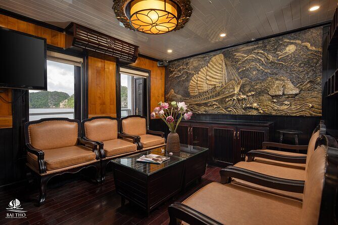 Hanoi: 2-Day Bai Tu Long Bay Escape aboard Treasure Junk Cruise - Accommodation and Meals